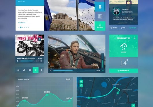 Free Instagram Homepage PSD Template