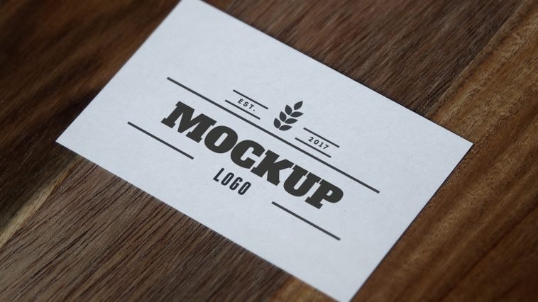 Free Paper Logo MockUp Vol 2