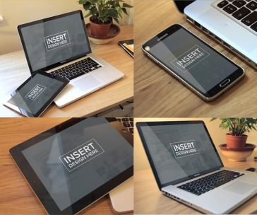 Free Apple Device MockUp Set