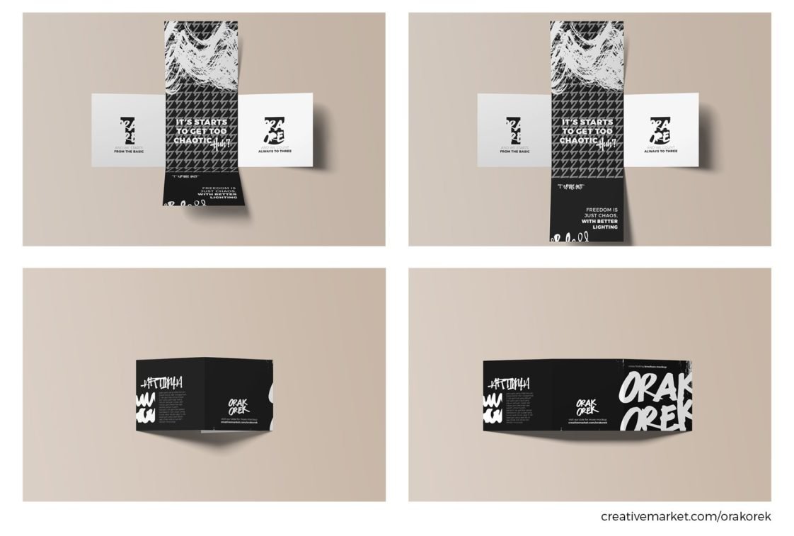 Cross Fold Mockup